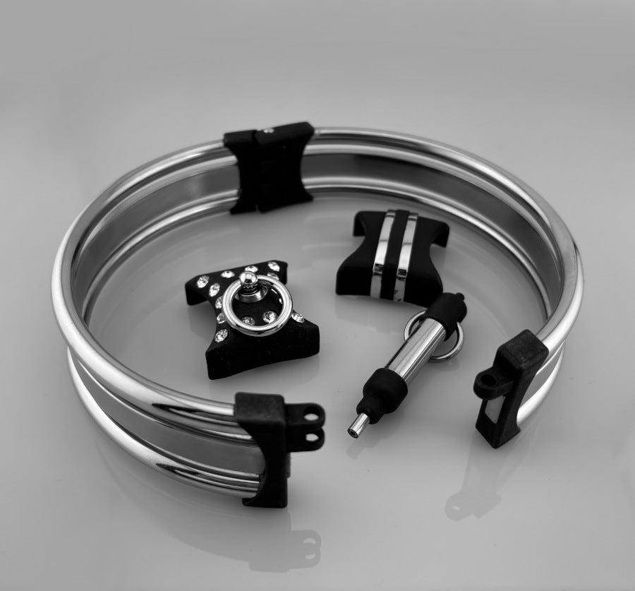 Triplet choker Wodan accessories – Träume aus Edelstahl